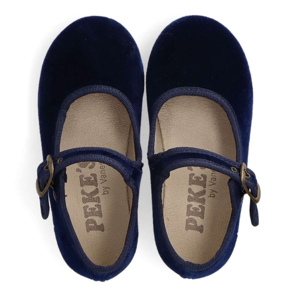 PEKES Mercedita vestir terciopelo niña